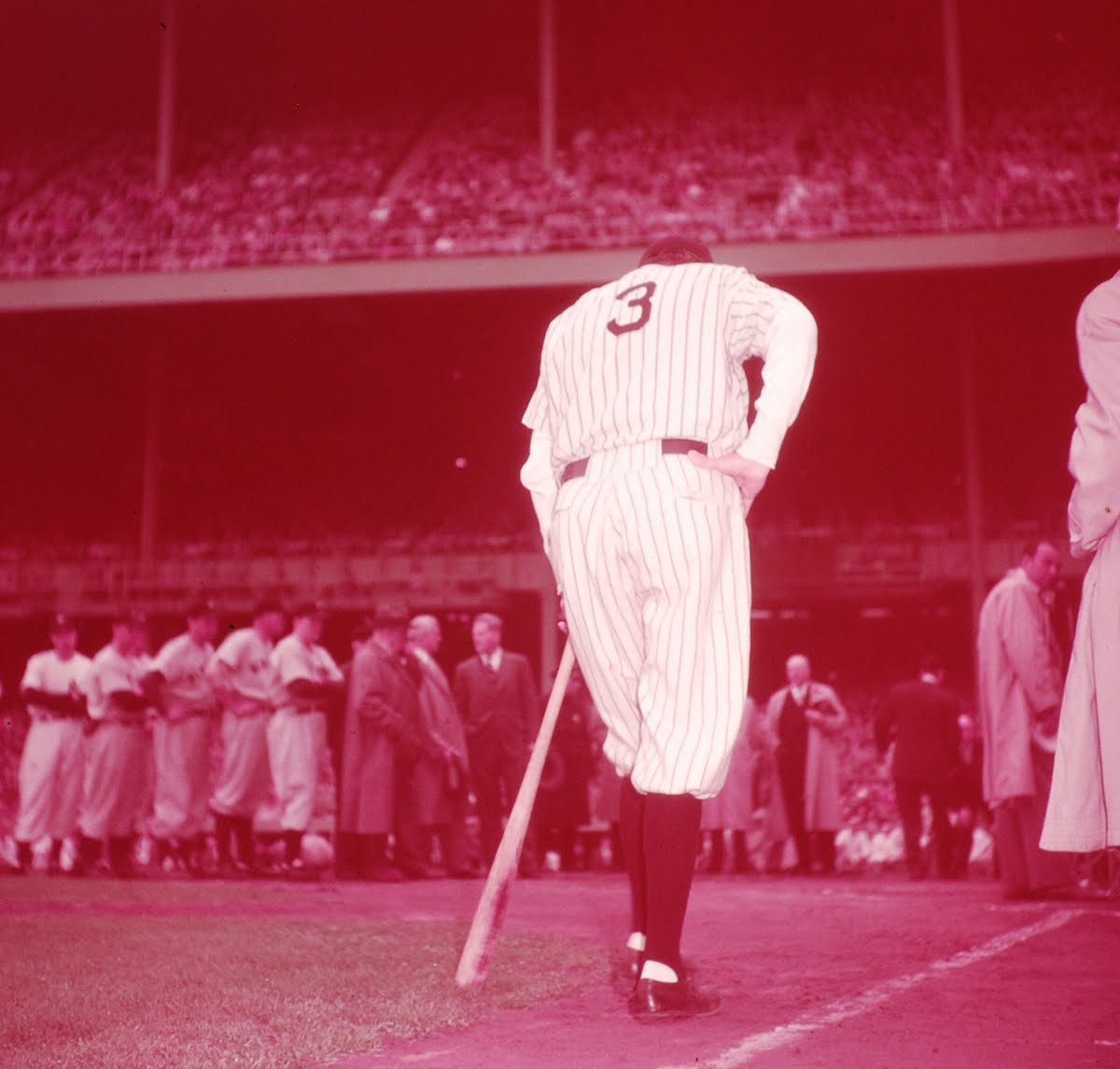 Babe Ruth At Yankee Stadium - Ralph Morse — Google Arts & Culture