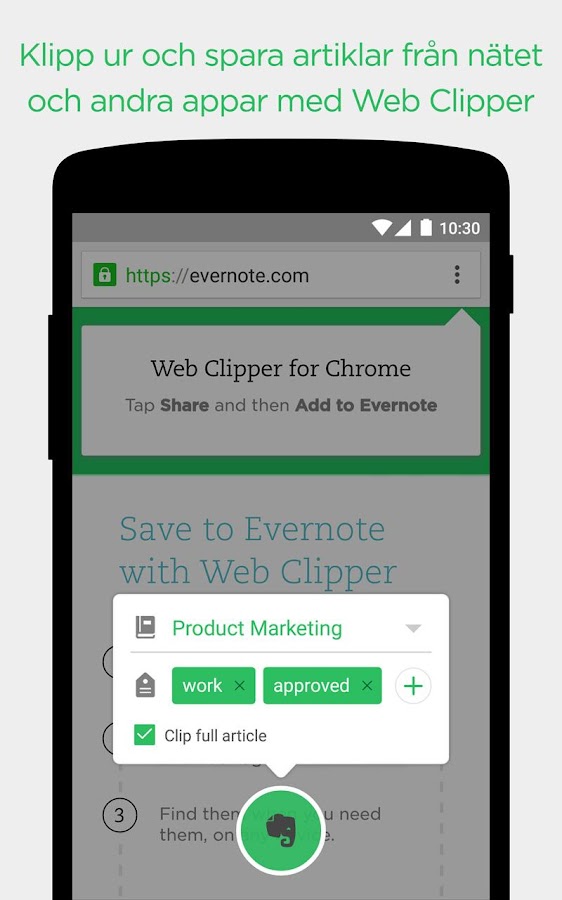 Evernote – Android-appar på Google Play