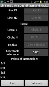 Line and Circle Intersection – Calculate coordinates for intersection ...