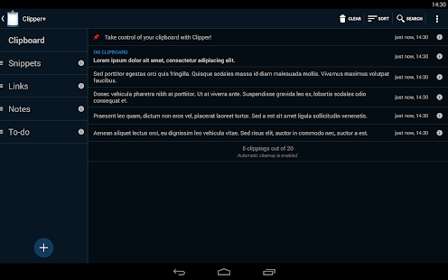 Clipper - Clipboard Manager - Aplicaciones de Android en Google Play