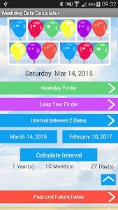 Weekday Date Calculator – Android Tools Apps