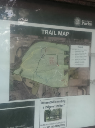 Oatka Park Hiking Trails Portal in Garbutt New York United States ...