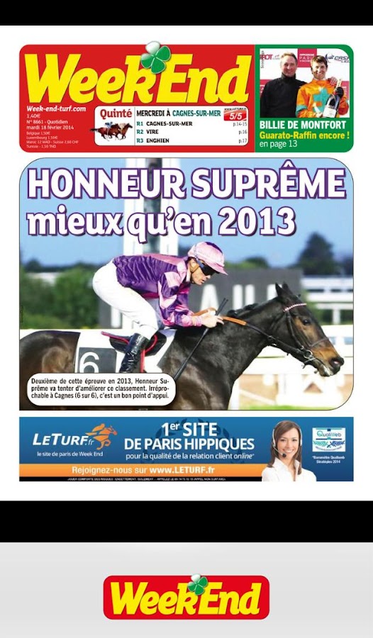 Week-End - le journal - Android Apps on Google Play