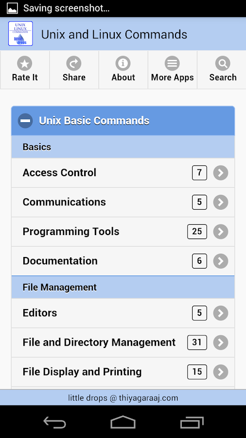 Unix & Linux Reference Guide - Android Apps on Google Play