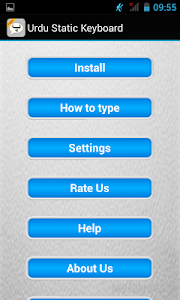 Urdu Static Keypad IME – Android Tools Apps