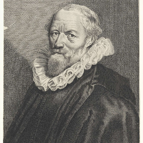 Portret van Jacob Matham, Jan van de Velde (II), after Pieter Claesz ...
