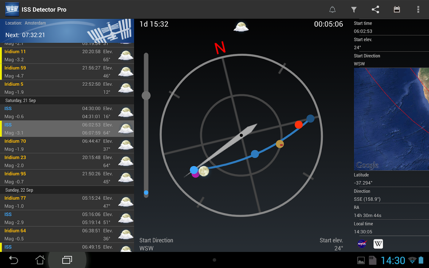 ISS Detector Pro – Applications Android sur Google Play