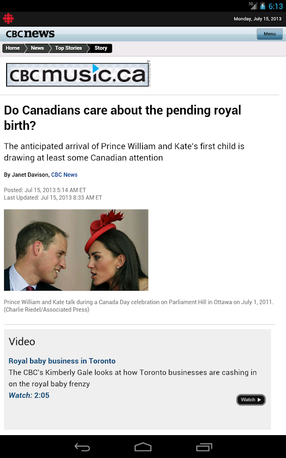 CBC News - Android Apps on Google Play