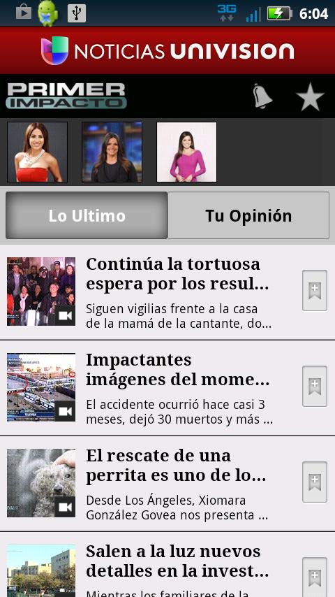 Noticias Univision - Aplicaciones de Android en Google Play