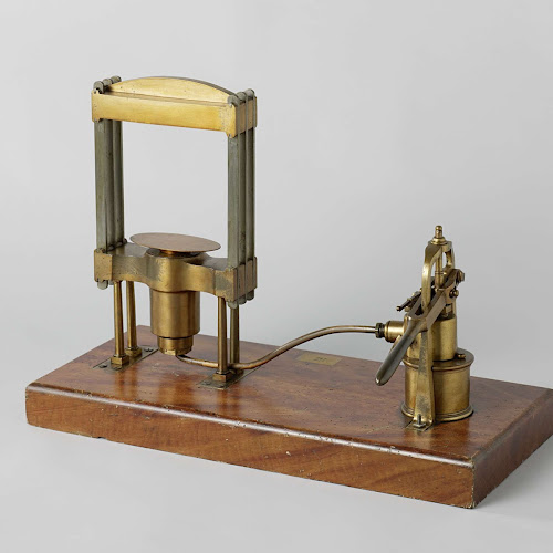 Model of a Hydraulic Press, Joseph Bramah (possibly), 1820 - Rijksmuseum