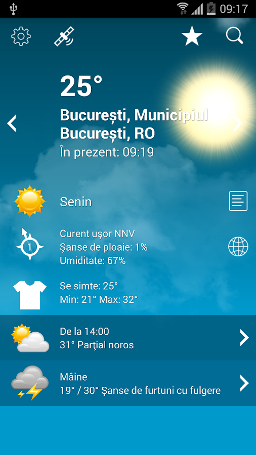 Meteo Romania XL PRO – Aplicații Android pe Google Play