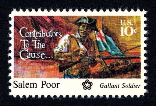 10c Salem Poor stamp - United States Postal Service — Google Arts & Culture