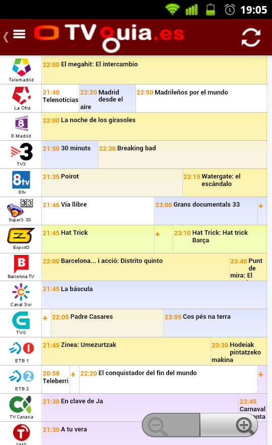 TV Guia Es - Programación TV - Android Apps on Google Play