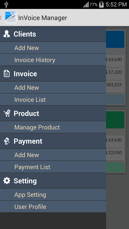 Simple Invoice Manager - Android Apps on Google Play