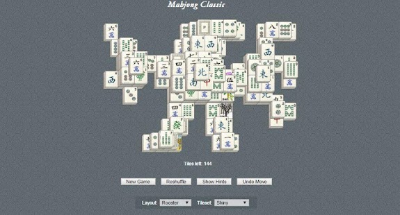 Snake mahjong solitaire 144 tiles : paytoba