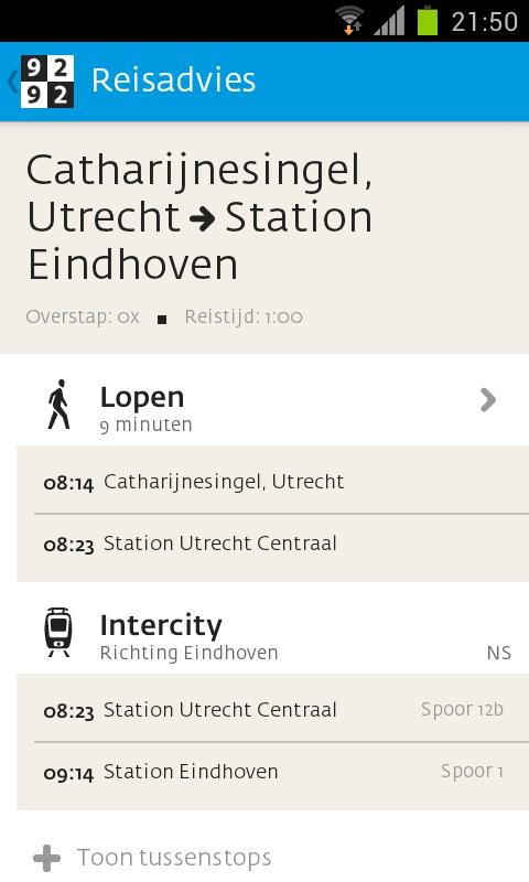 9292 - Android-apps op Google Play