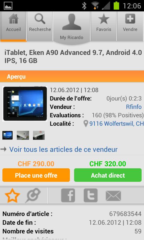 ricardo.ch - App Android su Google Play
