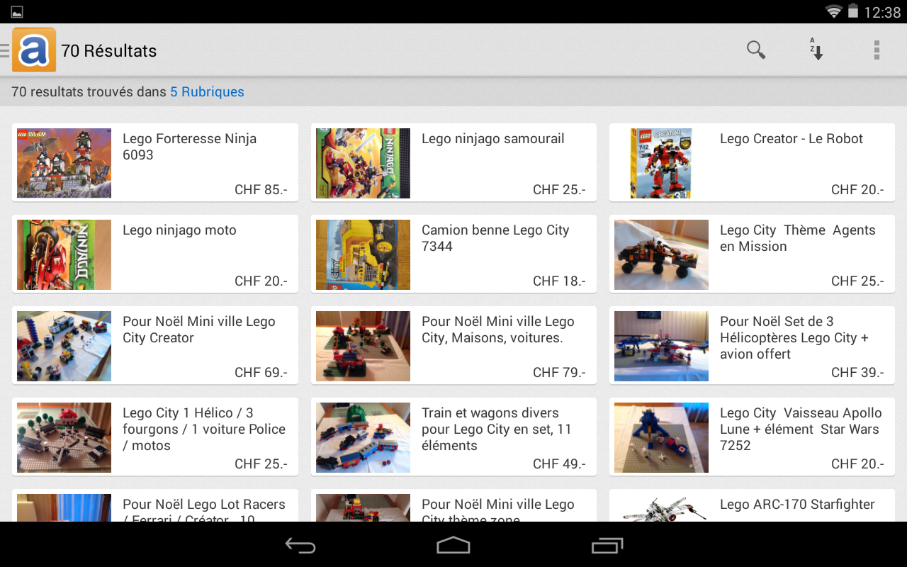 anibis.ch - Petites annonces – Applications Android sur Google Play