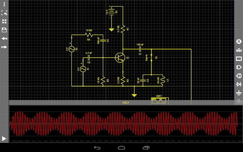 Droid Tesla Demo – The best electronic circuit simulator(SPICE) for ...