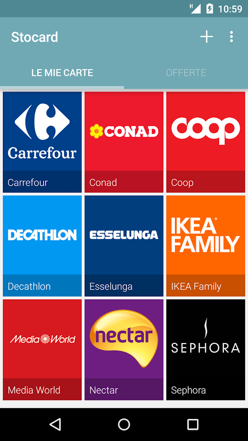 Stocard e Mobile-pocket: Memorizzare le tessere punti dei negozi sullo ...