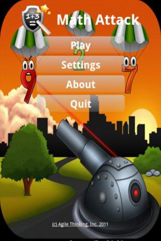 Math Attack (Android) reviews at Android Quality Index