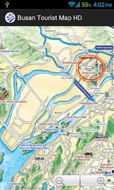 「Busan Tourist Map HD」 - Androidアプリ | APPLION