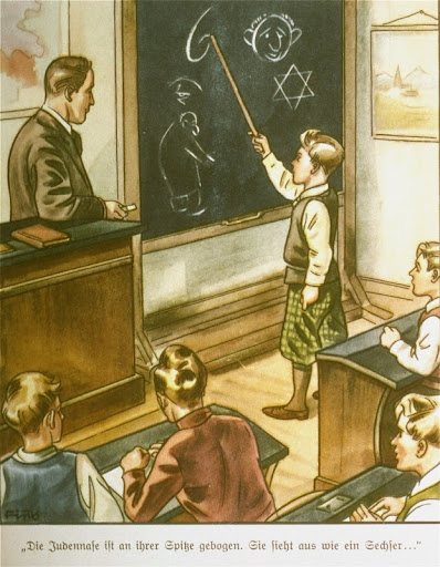 Page from the anti-Semitic German children's book, "Der Giftpilz" (The ...