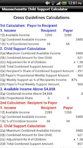 MA Child Support Calculator – Android Tools Apps