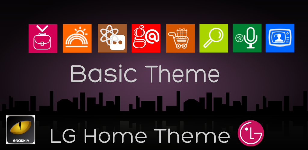 Basic theme LG G2 G3 LGHome - Latest version for Android - Download APK