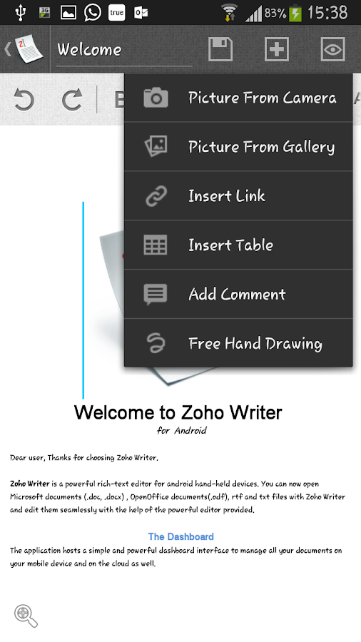Zoho Writer - Android Apps on Google Play