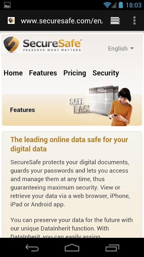SecureSafe Digital Vault - Android Apps on Google Play