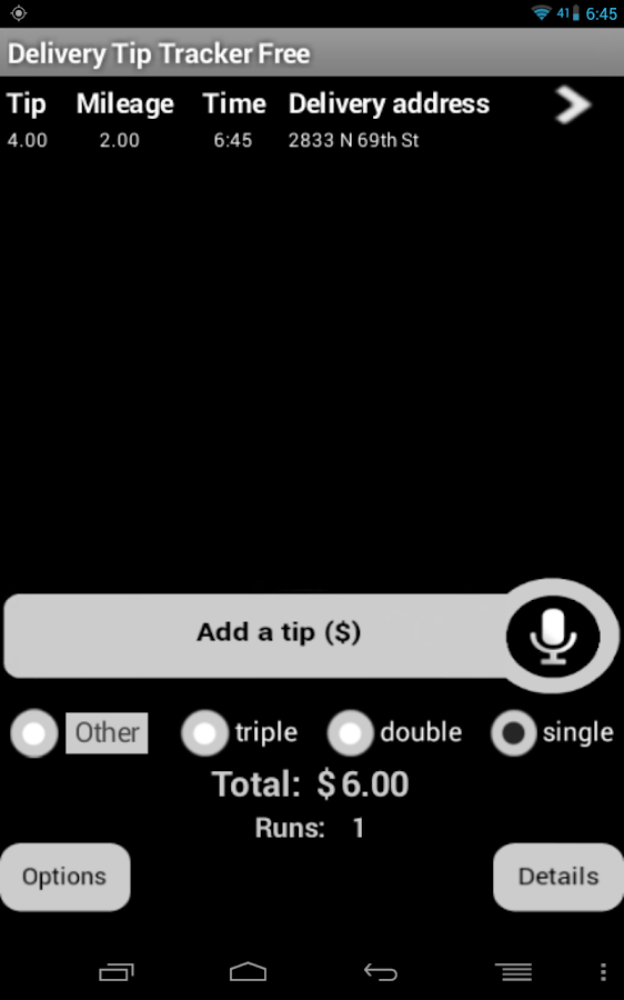 Delivery Tip Tracker Free - Android Apps on Google Play