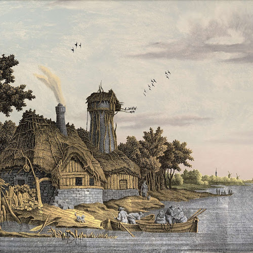 Molen bij een rivier, Jonas Zeuner, 1770 - 1814 - Rijksmuseum