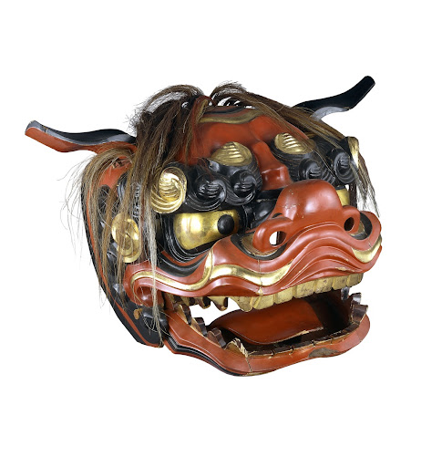 Mask of a shishi — Google Arts & Culture