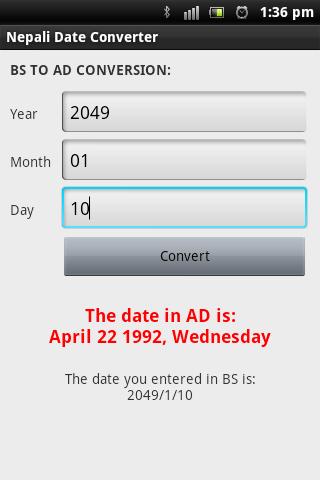 Nepali Date Converter - Android Apps on Google Play