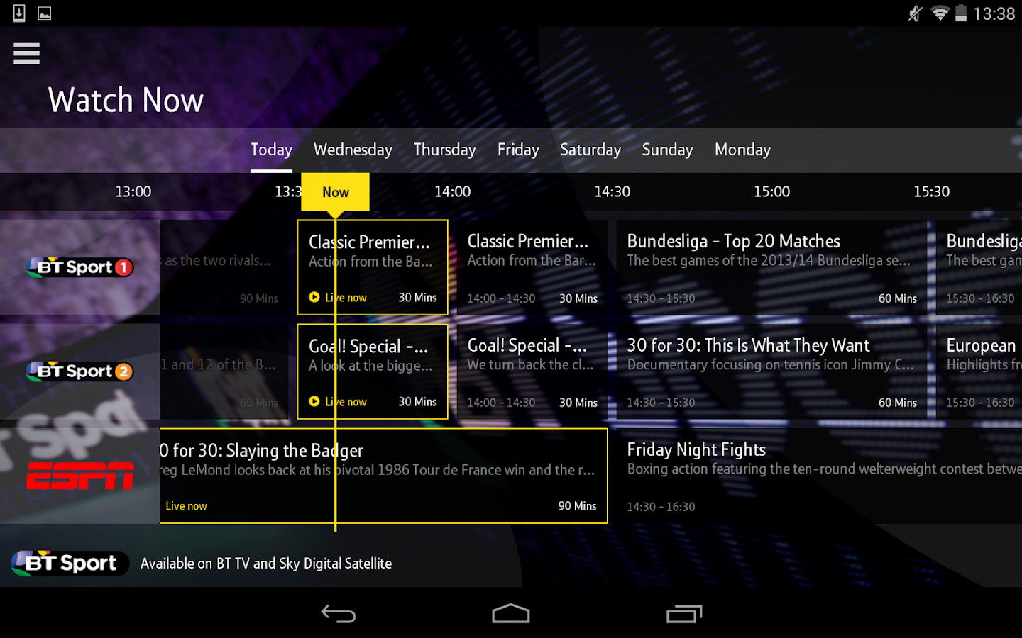 BT Sport - Android Apps on Google Play