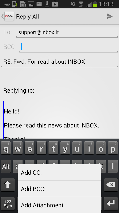 Inbox.lt - Android Apps on Google Play