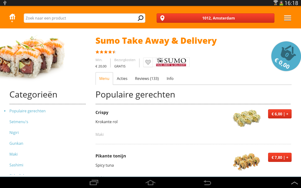Thuisbezorgd.nl - Android-apps op Google Play