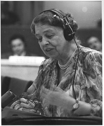 Eleanor Roosevelt at the United Nations - Franklin D. Roosevelt ...