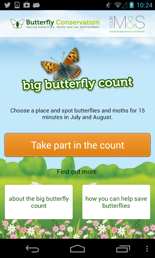 Big Butterfly Count - Android Apps on Google Play
