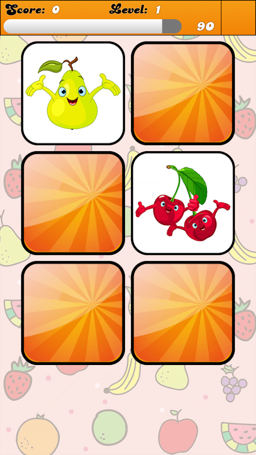 Fruits Memory Game For Kids - Android Apps on Google Play