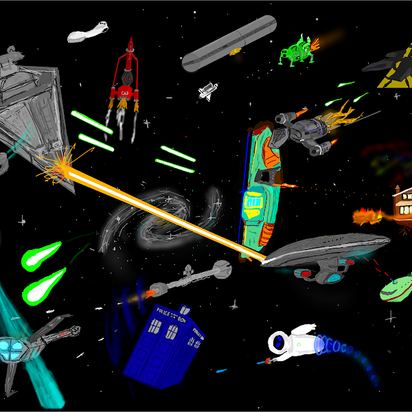 Sci-Fi crazy crossover » drawings » SketchPort