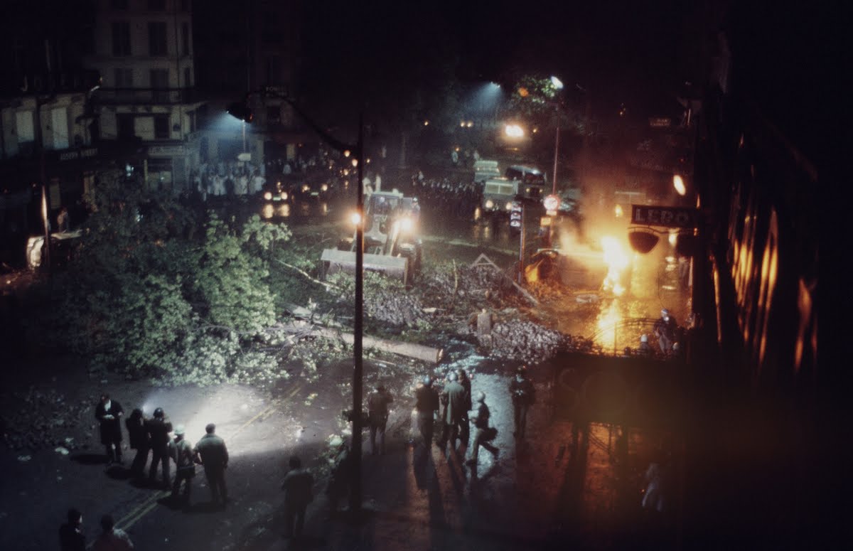 Paris Riots On Night Of May 24, 1968 Re: Student Unrest - Bill Ray ...