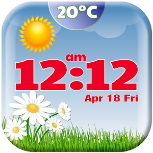 Spring Weather Clock Widget - Latest version 1.2.3 for Android App Weather