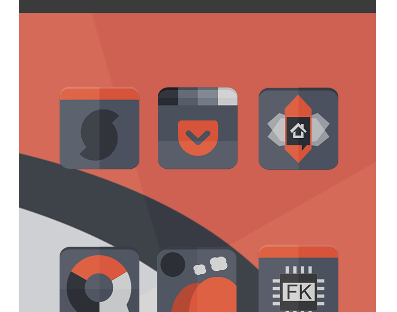 Get Android APKs: Flattering Icons v3