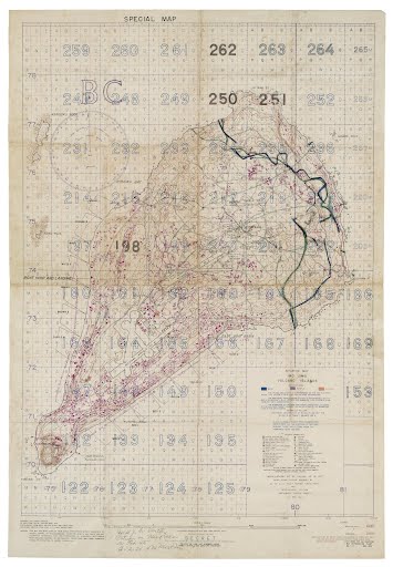 Situation Map: Iwo Jima Volcano Islands - Prepared by 64th Engineer ...