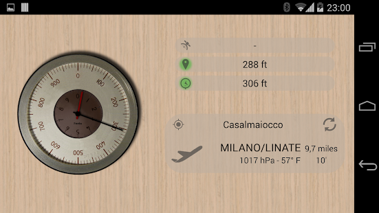 Accurate Altimeter Free - Android Apps on Google Play