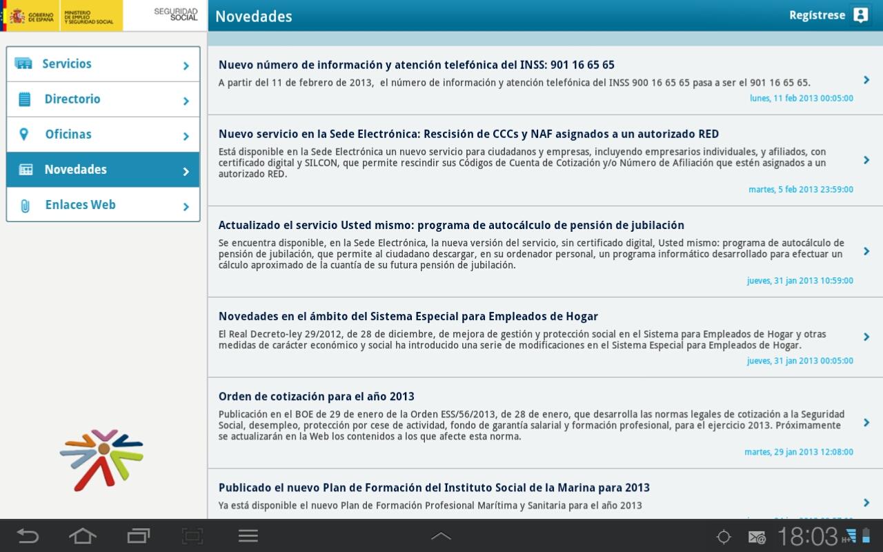 Seg-Social Seg. Social Móvil - Aplicaciones de Android en Google Play