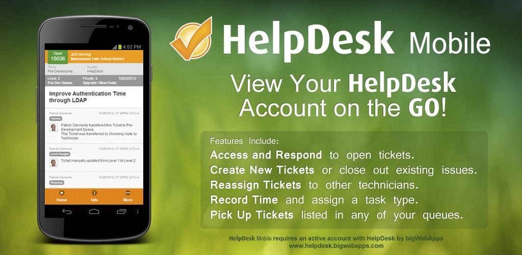 HelpDesk Mobile - Latest version for Android - Download APK
