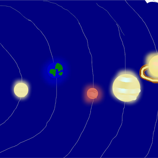 First drawing 4 me. solar system. » drawings » SketchPort